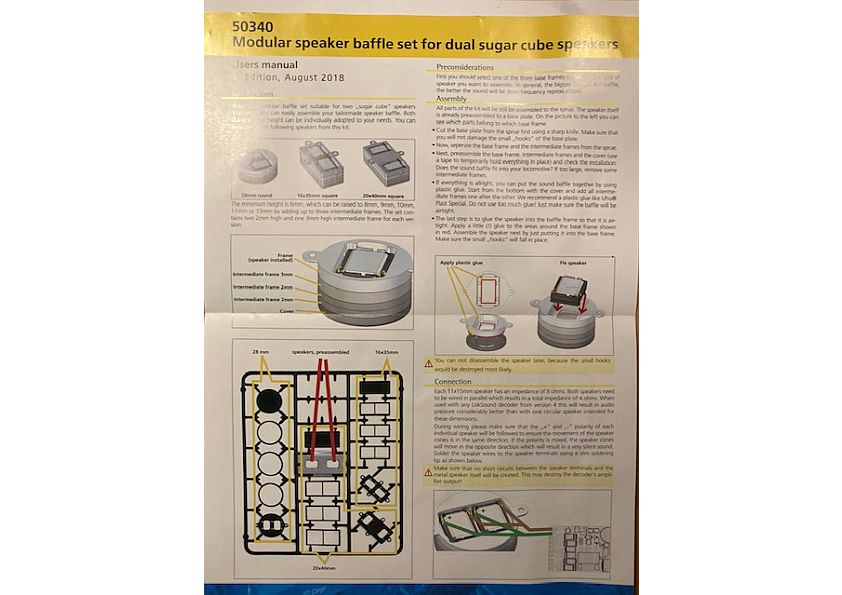 ESU 50340 Højttaler sæt med 2 højtalere