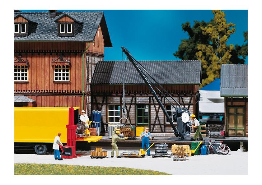 Faller 222176 kran med gods