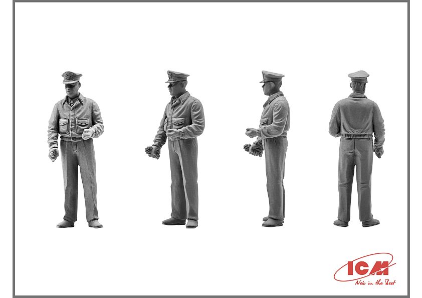 ICM 48083 USAAF Pilots and Ground Personnel (1941-1945)