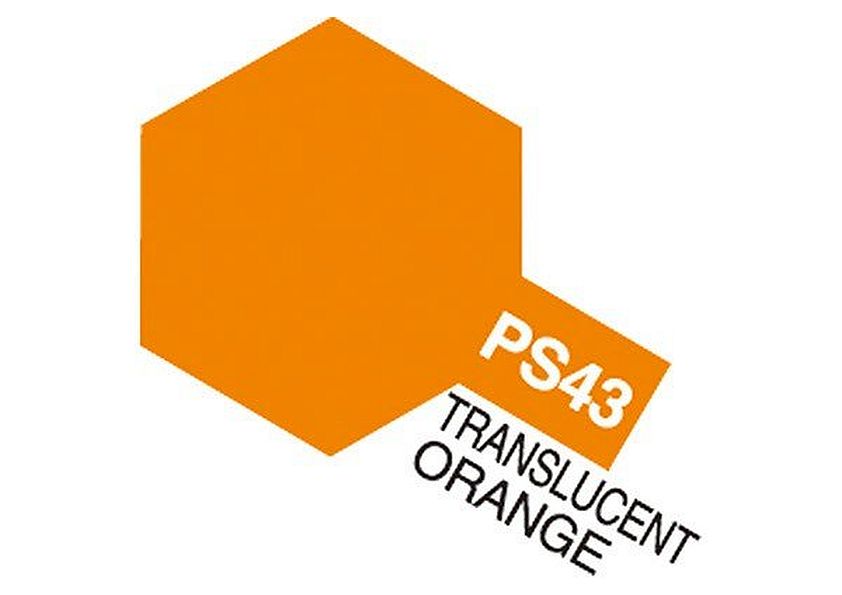 Tamiya 86043 PS-43 Translucent Orange